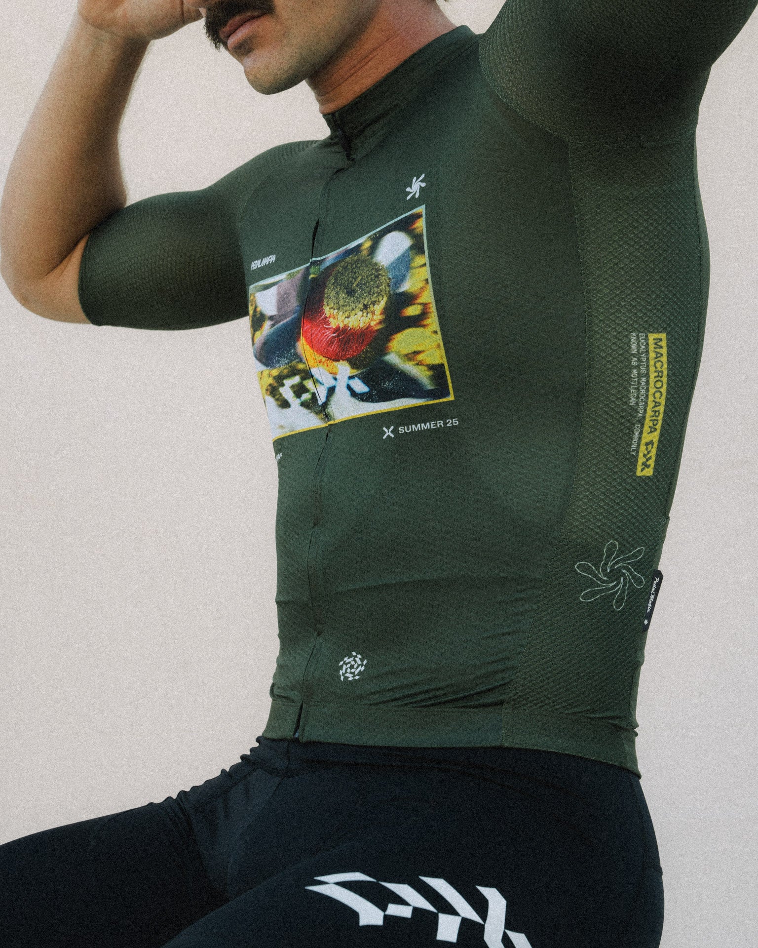 Men's Core Jersey - Flora Macrocarpa | Pedal Mafia Australia