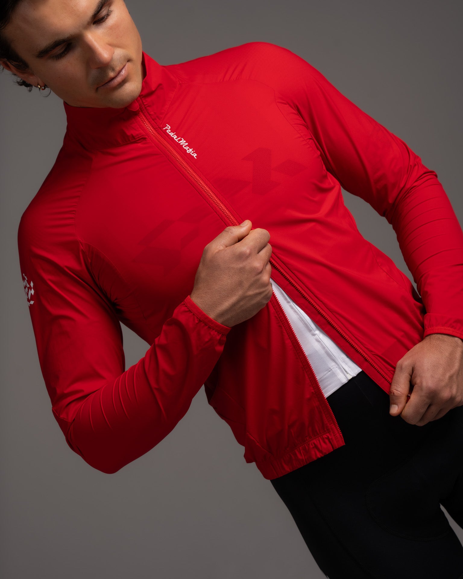 Men's Core Light Jacket - Cherry | Pedal Mafia Australia